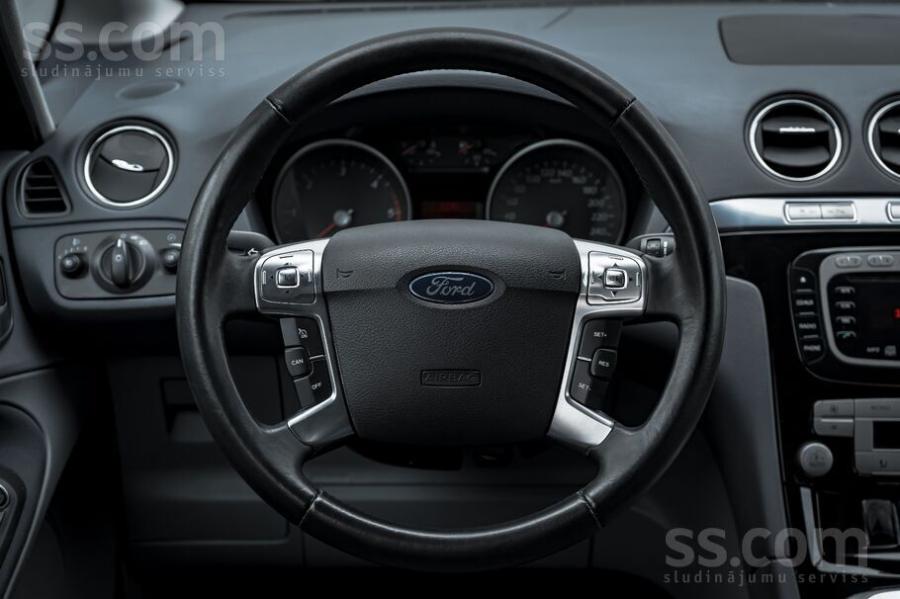 Pelēks Ford S-Max 2007 Rīga, ar dzinēja tilpumu 2.00 L un nobraukumu 338 tūkst. km par 3750 €, foto 18 vietnē AUTOMOTO.COM.LV
