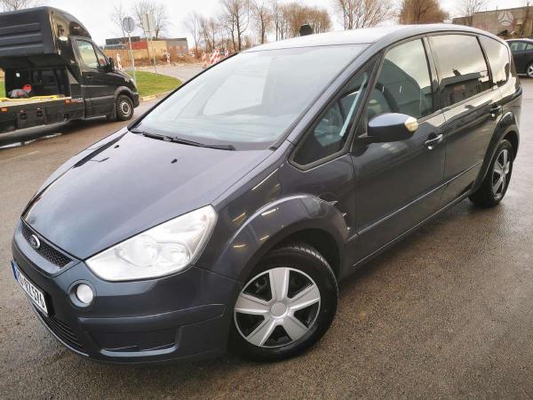 Grey Ford S-Max 2008 in Klaipeda, with an engine capacity of 2.00 L and mileage of 236 thousand km for 3480 €, photo 1 on AUTOMOTO.COM.LV
