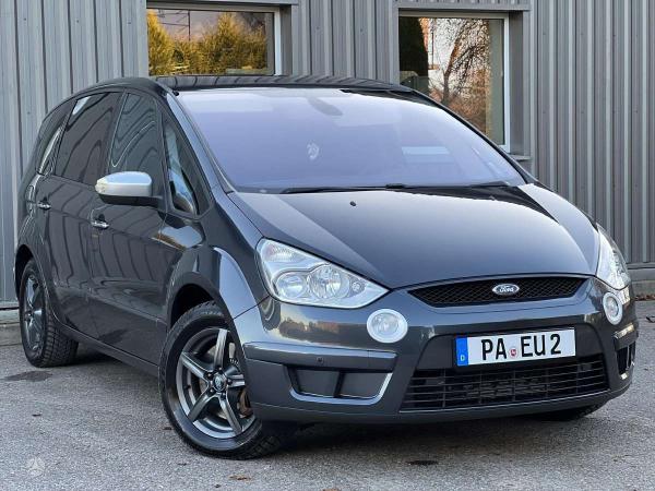 Pelēks Ford S-Max 2008 Utena, ar dzinēja tilpumu 2.20 L un nobraukumu 270 tūkst. km par 3699 €, foto 6 vietnē AUTOMOTO.COM.LV
