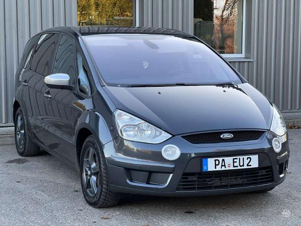 Pelēks Ford S-Max 2008 Utena, ar dzinēja tilpumu 2.20 L un nobraukumu 270 tūkst. km par 3699 €, foto 7 vietnē AUTOMOTO.COM.LV