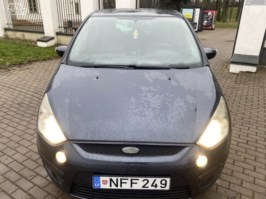 Grey Ford S-Max 2008 in Vilnius, with an engine capacity of 2.00 L and mileage of 350 thousand km for 1950 €, photo 8 on AUTOMOTO.COM.LV