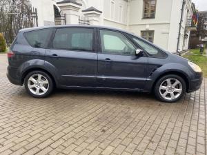 Grey Ford S-Max 2008 in Vilnius, with an engine capacity of 2.00 L and mileage of 350 thousand km for 1950 €, photo 11 on AUTOMOTO.COM.LV