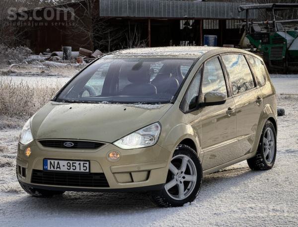 Grey Ford S-Max 2008 in Jurmala, with an engine capacity of 2.00 L and mileage of 303 thousand km for 4700 €, photo 2 on AUTOMOTO.COM.LV