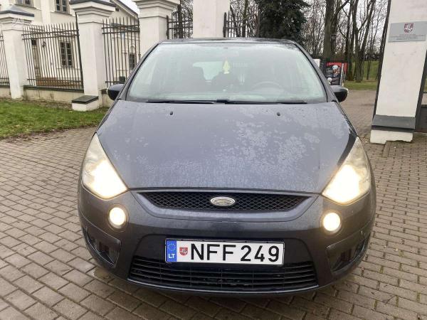 Pelēks Ford S-Max 2008 Viļņa, ar dzinēja tilpumu 2.00 L un nobraukumu 300 tūkst. km par 1900 €, foto 7 vietnē AUTOMOTO.COM.LV