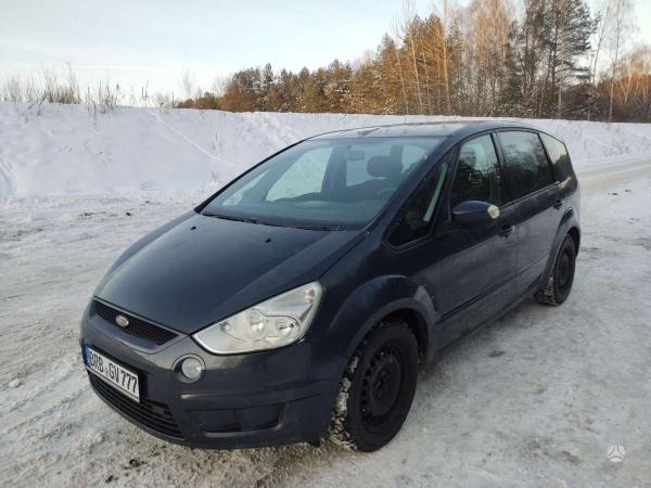 Grey Ford S-Max 2008 in Vilnius, with an engine capacity of 2.00 L and mileage of 246 thousand km for 2800 €, photo 1 on AUTOMOTO.COM.LV