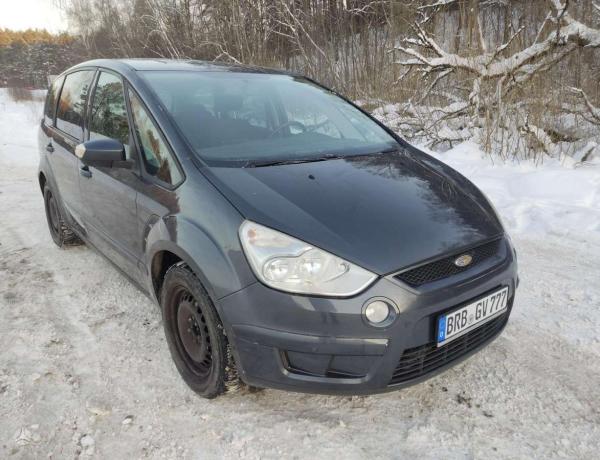 Grey Ford S-Max 2008 in Vilnius, with an engine capacity of 2.00 L and mileage of 246 thousand km for 2800 €, photo 2 on AUTOMOTO.COM.LV