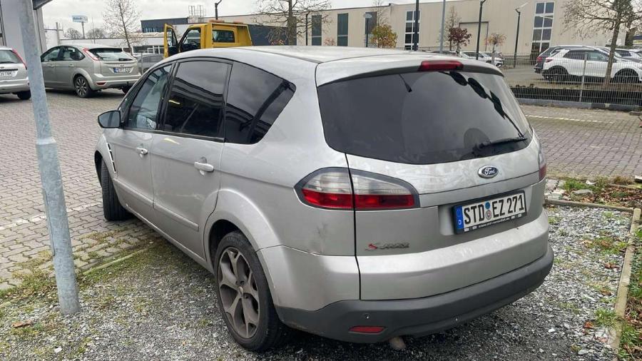 Pelēks Ford S-Max 2008 Marijampole, ar dzinēja tilpumu 2.00 L un nobraukumu 280 tūkst. km par 2800 €, foto 3 vietnē AUTOMOTO.COM.LV