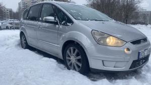 Grey Ford S-Max 2008 in Vilnius, with an engine capacity of 1.80 L and mileage of 300 thousand km for 2000 €, photo 4 on AUTOMOTO.COM.LV