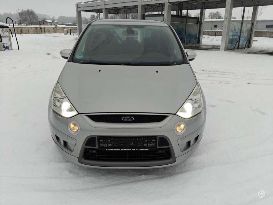 Pelēks Ford S-Max 2008 Prienai, ar dzinēja tilpumu 2.00 L un nobraukumu 271 tūkst. km par 3450 €, foto 2 vietnē AUTOMOTO.COM.LV