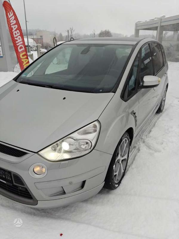 Grey Ford S-Max 2008 in Prienai, with an engine capacity of 2.00 L and mileage of 271 thousand km for 3450 €, photo 9 on AUTOMOTO.COM.LV