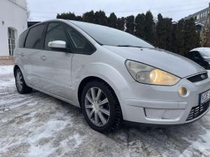 Grey Ford S-Max 2008 in Vilnius, with an engine capacity of 1.75 L and mileage of 280 thousand km for 2250 €, photo 9 on AUTOMOTO.COM.LV