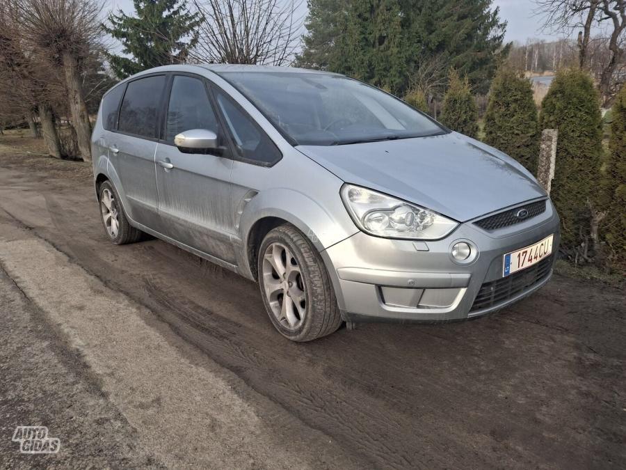 Pelēks Ford S-Max 2008 Pakruojis, ar dzinēja tilpumu 2.00 L un nobraukumu 333 tūkst. km par 3200 €, foto 1 vietnē AUTOMOTO.COM.LV