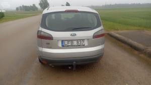 Pelēks Ford S-Max 2008 Joniškis, ar dzinēja tilpumu 2.00 L un nobraukumu 419 tūkst. km par 1500 €, foto 6 vietnē AUTOMOTO.COM.LV