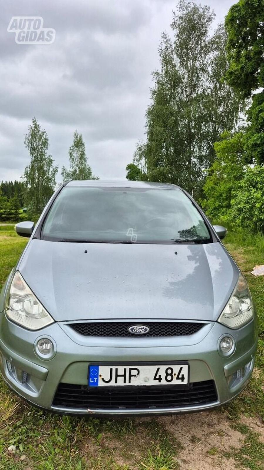 Grey Ford S-Max 2008 in Plunge, with an engine capacity of 2.00 L and mileage of 326 thousand km for 2850 €, photo 1 on AUTOMOTO.COM.LV
