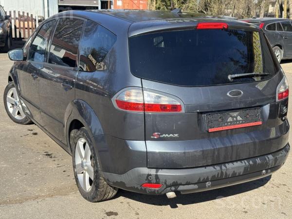 Grey Ford S-Max 2008 in Riga, with an engine capacity of 2.00 L and mileage of 259 thousand km for 4250 €, photo 4 on AUTOMOTO.COM.LV