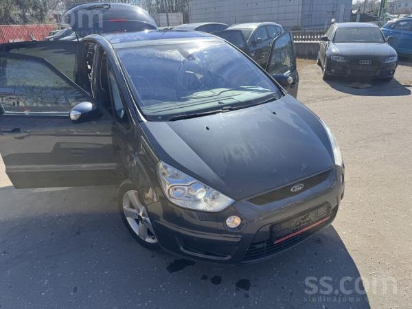Grey Ford S-Max 2008 in Riga, with an engine capacity of 2.00 L and mileage of 259 thousand km for 4250 €, photo 9 on AUTOMOTO.COM.LV