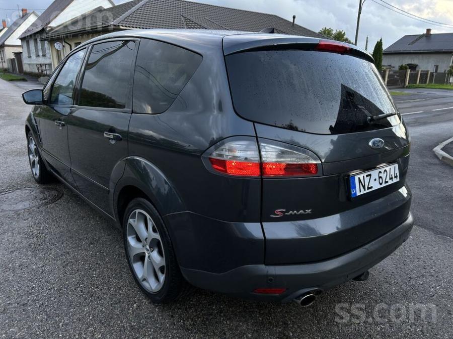 Pelēks Ford S-Max 2008 Daugavpils, ar dzinēja tilpumu 2.20 L un nobraukumu 356 tūkst. km par 3000 €, foto 8 vietnē AUTOMOTO.COM.LV