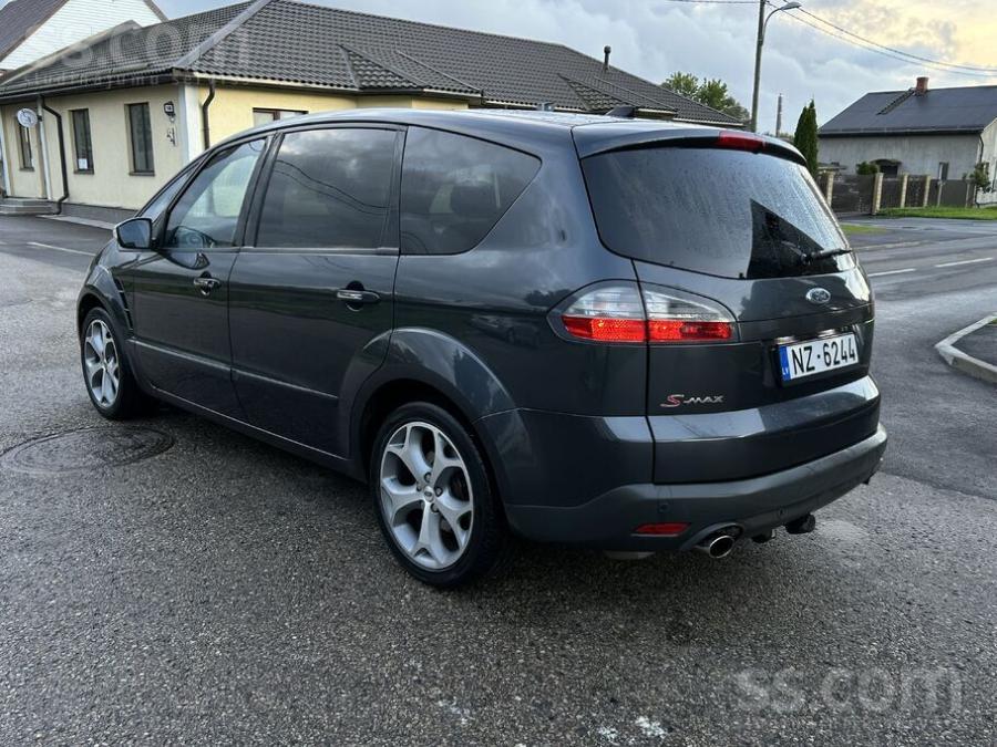 Pelēks Ford S-Max 2008 Daugavpils, ar dzinēja tilpumu 2.20 L un nobraukumu 356 tūkst. km par 3000 €, foto 11 vietnē AUTOMOTO.COM.LV