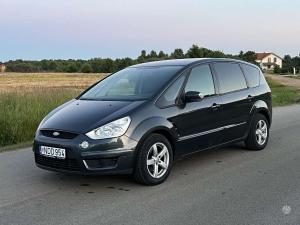 Grey Ford S-Max 2008 in Mazeikiai, with an engine capacity of 2.00 L and mileage of 339 thousand km for 2750 €, photo  on AUTOMOTO.COM.LV