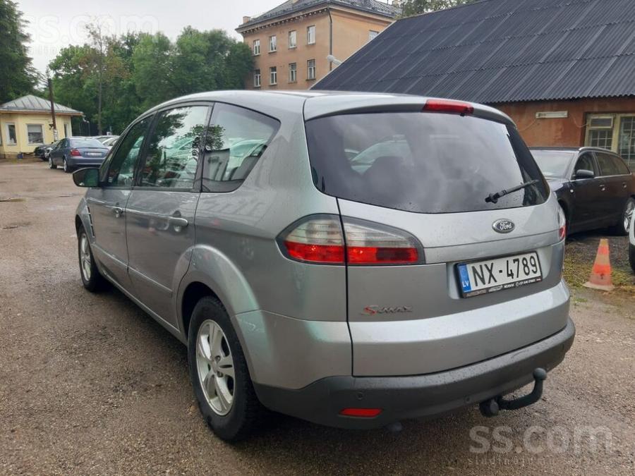 Grey Ford S-Max 2008 in Daugavpils, with an engine capacity of 1.80 L and mileage of 0 thousand km for 3100 €, photo 9 on AUTOMOTO.COM.LV