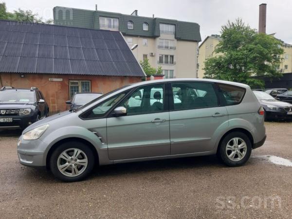 Grey Ford S-Max 2008 in Daugavpils, with an engine capacity of 1.80 L and mileage of 0 thousand km for 3100 €, photo 10 on AUTOMOTO.COM.LV
