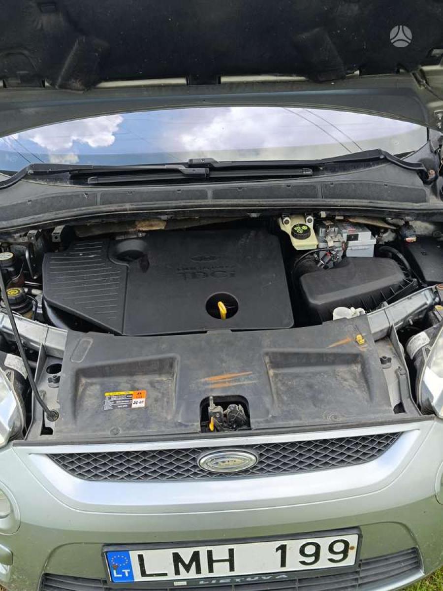 Pelēks Ford S-Max 2008 Utena, ar dzinēja tilpumu 1.75 L un nobraukumu 255 tūkst. km par 2200 €, foto 9 vietnē AUTOMOTO.COM.LV