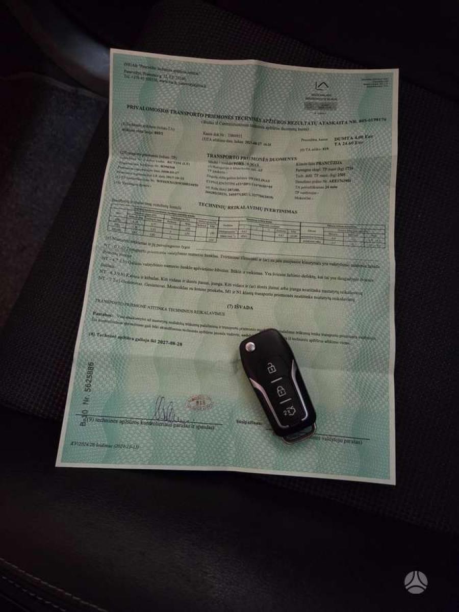 Grey Ford S-Max 2008 in Panevezys, with an engine capacity of 2.00 L and mileage of 295 thousand km for 2800 €, photo 22 on AUTOMOTO.COM.LV