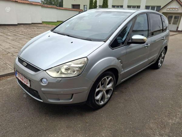 Pelēks Ford S-Max 2008 Pakruojis, ar dzinēja tilpumu 2.00 L un nobraukumu 344 tūkst. km par 2600 €, foto 5 vietnē AUTOMOTO.COM.LV