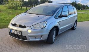 Pelēks Ford S-Max 2008 Kuldīga, ar dzinēja tilpumu 2.00 L un nobraukumu 314 tūkst. km par 3195 €, foto 4 vietnē AUTOMOTO.COM.LV