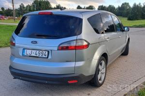 Pelēks Ford S-Max 2008 Kuldīga, ar dzinēja tilpumu 2.00 L un nobraukumu 314 tūkst. km par 3195 €, foto 7 vietnē AUTOMOTO.COM.LV