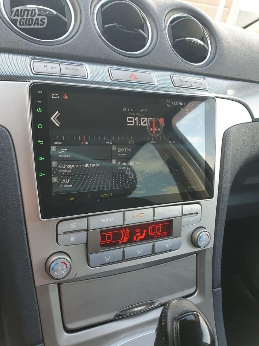 Grey Ford S-Max 2008 in Kaunas, with an engine capacity of 2.00 L and mileage of 310 thousand km for 2950 €, photo 13 on AUTOMOTO.COM.LV