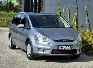 Grey Ford S-Max 2008 in Vilnius, with an engine capacity of 2.00 L and mileage of 313 thousand km for 2999 €, photo  on AUTOMOTO.COM.LV