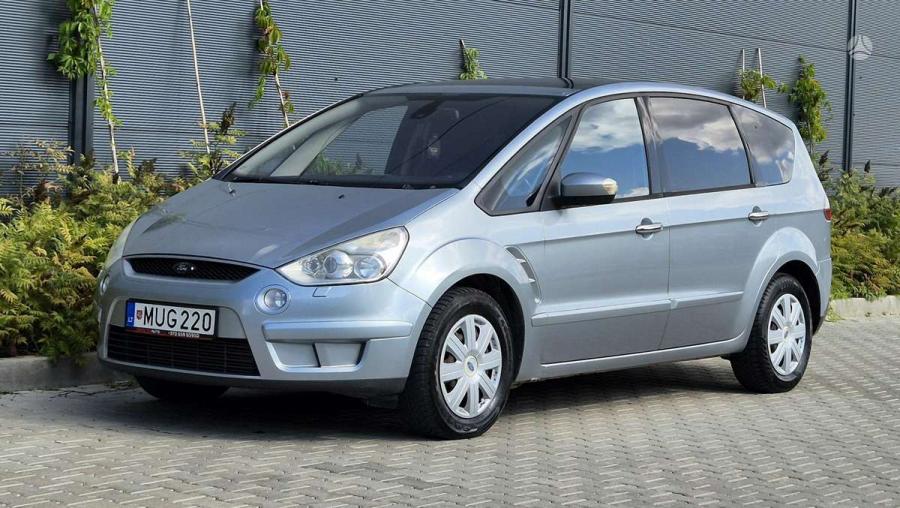 Pelēks Ford S-Max 2008 Viļņa, ar dzinēja tilpumu 2.00 L un nobraukumu 313 tūkst. km par 2999 €, foto 3 vietnē AUTOMOTO.COM.LV