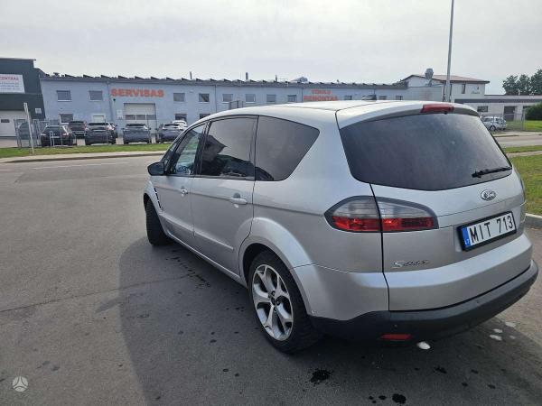 Pelēks Ford S-Max 2008 Šauļi, ar dzinēja tilpumu 2.00 L un nobraukumu 275 tūkst. km par 3400 €, foto 7 vietnē AUTOMOTO.COM.LV