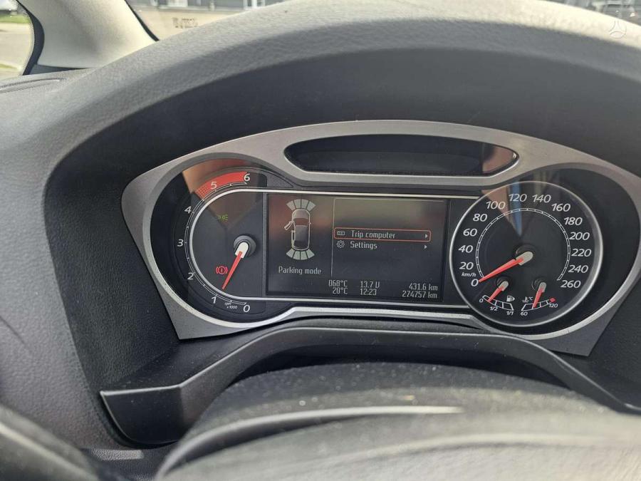 Grey Ford S-Max 2008 in Siauliai, with an engine capacity of 2.00 L and mileage of 275 thousand km for 3400 €, photo 14 on AUTOMOTO.COM.LV