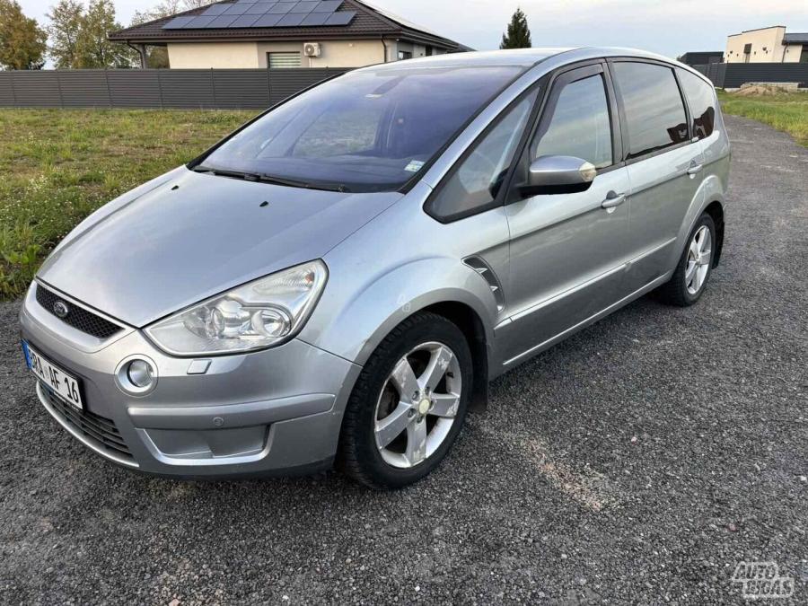 Pelēks Ford S-Max 2008 Kauņa, ar dzinēja tilpumu 2.00 L un nobraukumu 340 tūkst. km par 2999 €, foto 1 vietnē AUTOMOTO.COM.LV