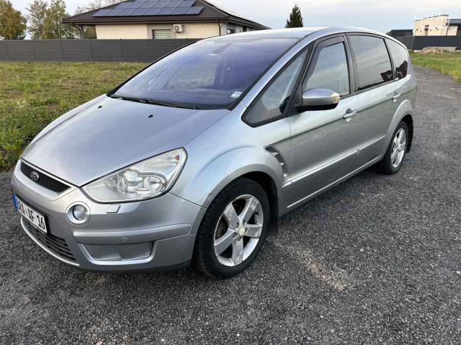 Pelēks Ford S-Max 2008 Kauņa, ar dzinēja tilpumu 2.00 L un nobraukumu 340 tūkst. km par 2999 €, foto 12 vietnē AUTOMOTO.COM.LV