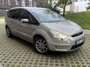 Pelēks Ford S-Max 2008 Viļņa, ar dzinēja tilpumu 2.00 L un nobraukumu 290 tūkst. km par 2650 €, foto 3 vietnē AUTOMOTO.COM.LV