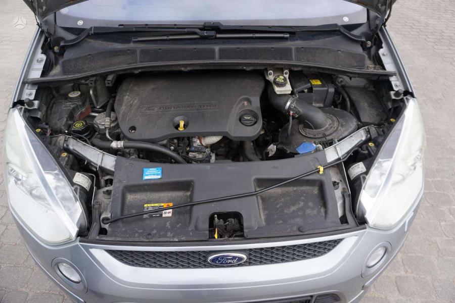 Grey Ford S-Max 2008 in Klaipeda, with an engine capacity of 2.18 L and mileage of 280 thousand km for 2100 €, photo 25 on AUTOMOTO.COM.LV