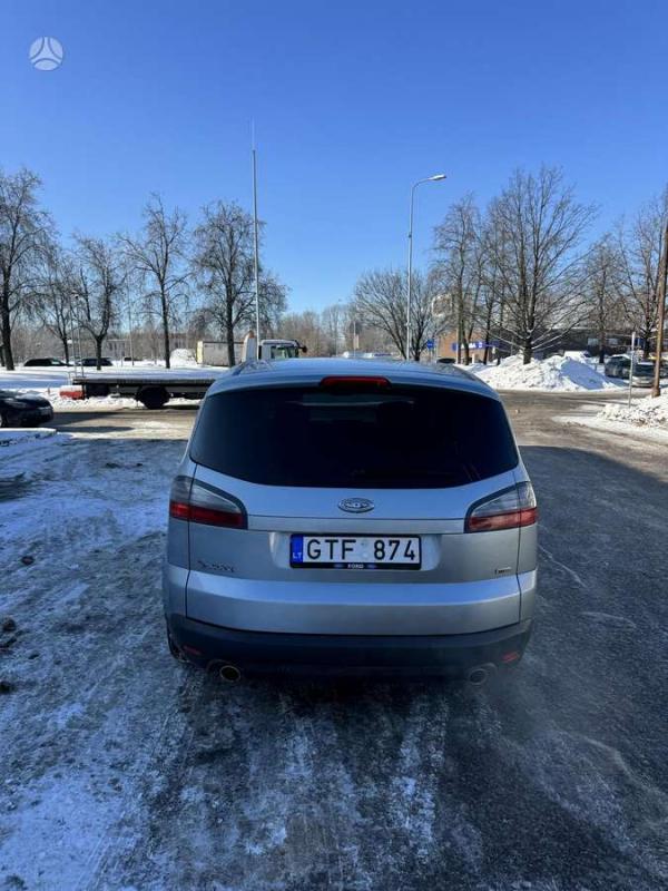Pelēks Ford S-Max 2009 Klaipėda, ar dzinēja tilpumu 2.18 L un nobraukumu 249 tūkst. km par 2350 €, foto 6 vietnē AUTOMOTO.COM.LV