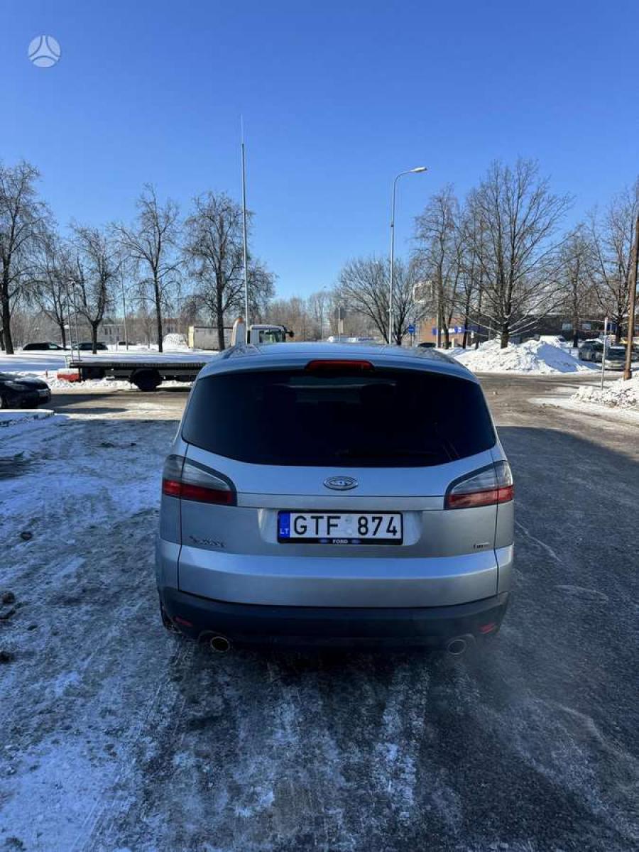 Pelēks Ford S-Max 2009 Klaipėda, ar dzinēja tilpumu 2.18 L un nobraukumu 249 tūkst. km par 2350 €, foto 6 vietnē AUTOMOTO.COM.LV