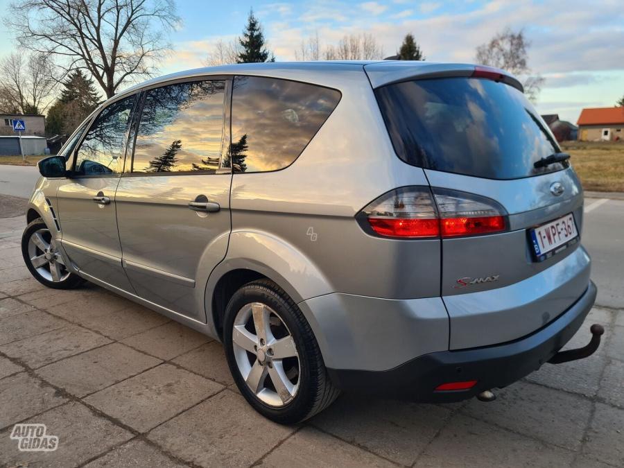 Pelēks Ford S-Max 2009 Klaipėda, ar dzinēja tilpumu 2.00 L un nobraukumu 369 tūkst. km par 3350 €, foto 8 vietnē AUTOMOTO.COM.LV