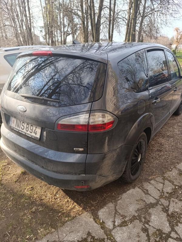 Pelēks Ford S-Max 2009 Kauņa, ar dzinēja tilpumu 2.00 L un nobraukumu 274 tūkst. km par 2500 €, foto 2 vietnē AUTOMOTO.COM.LV
