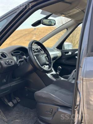 Pelēks Ford S-Max 2009 Rīga, ar dzinēja tilpumu 2.20 L un nobraukumu 395 tūkst. km par 1450 €, foto 7 vietnē AUTOMOTO.COM.LV