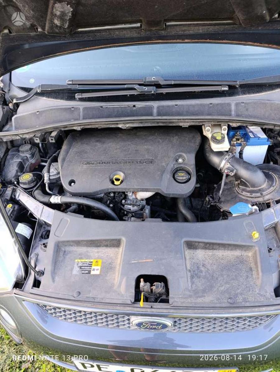 Grey Ford S-Max 2009 in Alytus, with an engine capacity of 2.18 L and mileage of 300 thousand km for 3150 €, photo 9 on AUTOMOTO.COM.LV