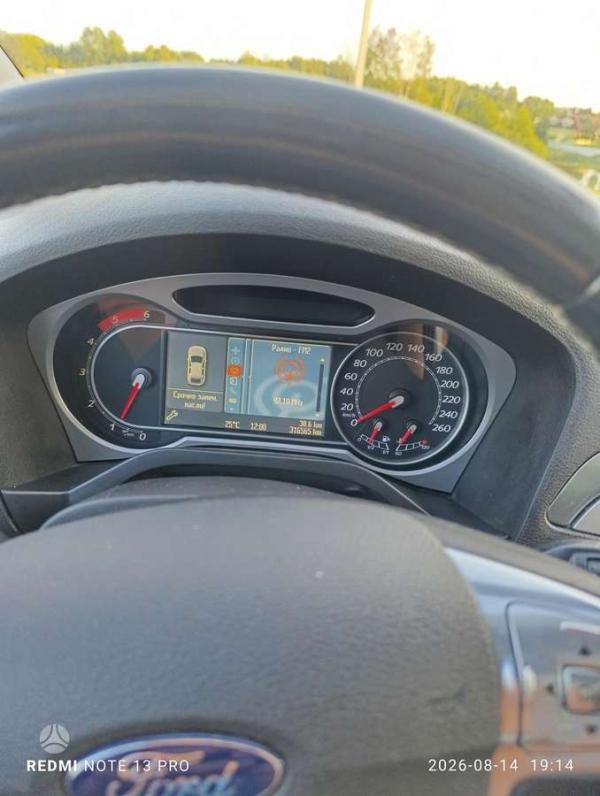 Grey Ford S-Max 2009 in Alytus, with an engine capacity of 2.18 L and mileage of 300 thousand km for 3150 €, photo 11 on AUTOMOTO.COM.LV