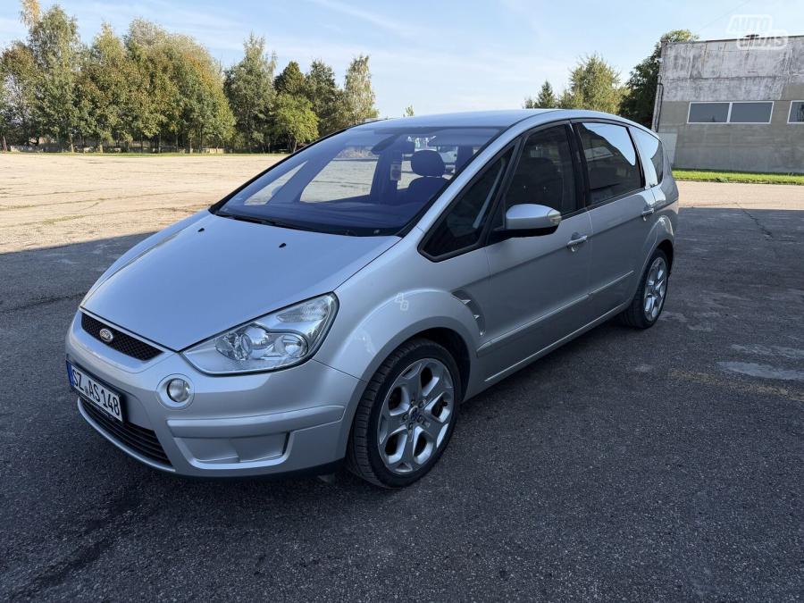 Grey Ford S-Max 2009 in Vilnius, with an engine capacity of 2.00 L and mileage of 278 thousand km for 2900 €, photo 1 on AUTOMOTO.COM.LV