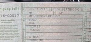 Серый Форд С-Макс 2010 в Кельме, объемом двигателя 2.00 л и пробегом 266 тыс. км за 3850 €, фото 22 на AUTOMOTO.COM.LV