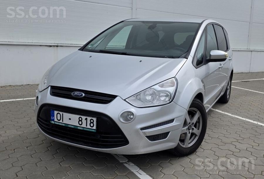 Grey Ford S-Max 2010 in Riga, with an engine capacity of 2.00 L and mileage of 262 thousand km for 4350 €, photo 1 on AUTOMOTO.COM.LV