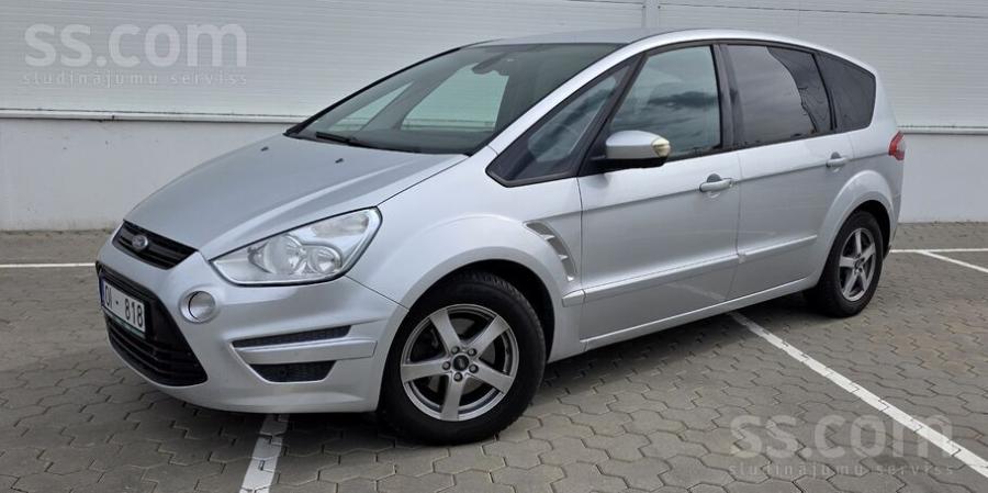 Grey Ford S-Max 2010 in Riga, with an engine capacity of 2.00 L and mileage of 262 thousand km for 4350 €, photo 3 on AUTOMOTO.COM.LV